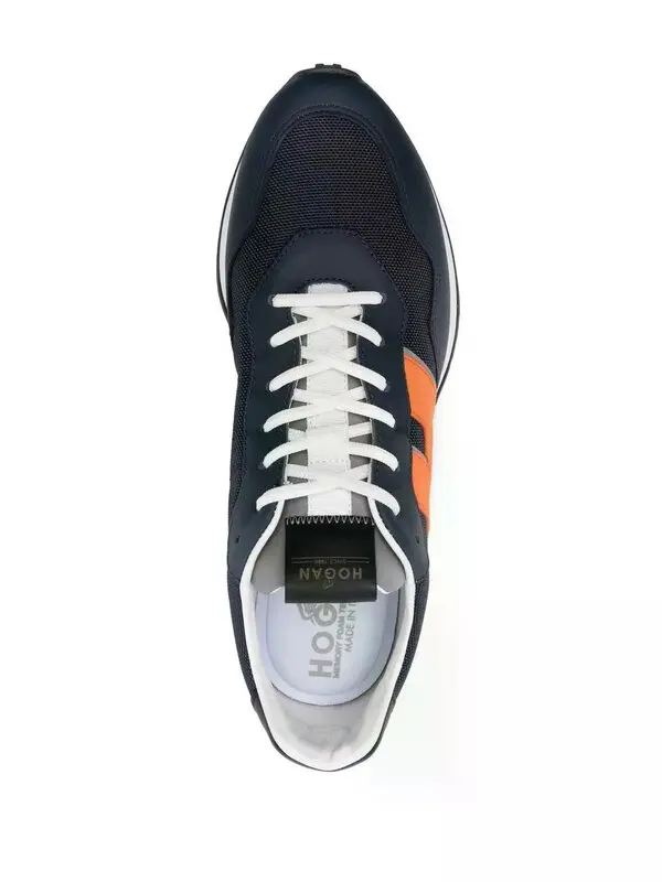 Hogan Low-top Lace-up Sneakers - Blue