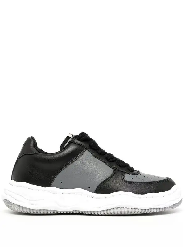Mihara Yasuhiro Wayne Chunky Sneakers - Black