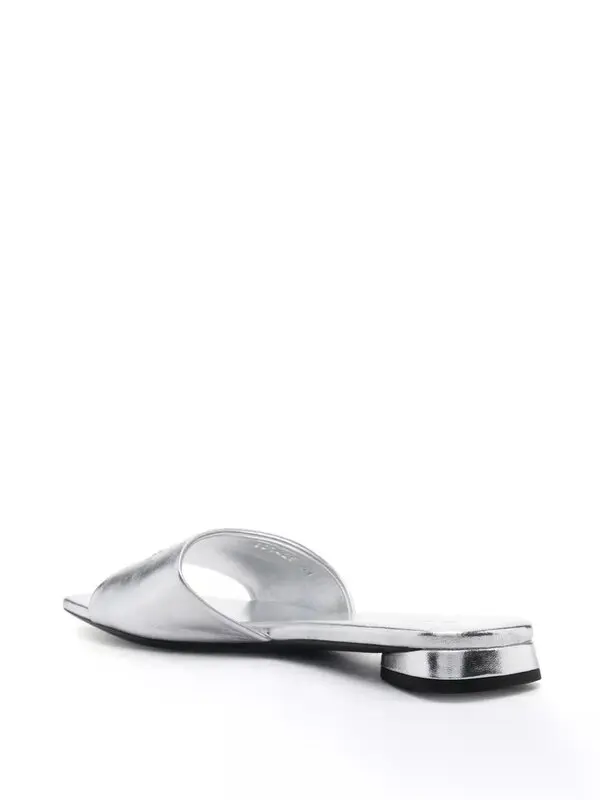 Balenciaga Duty Free Sandals - Silver