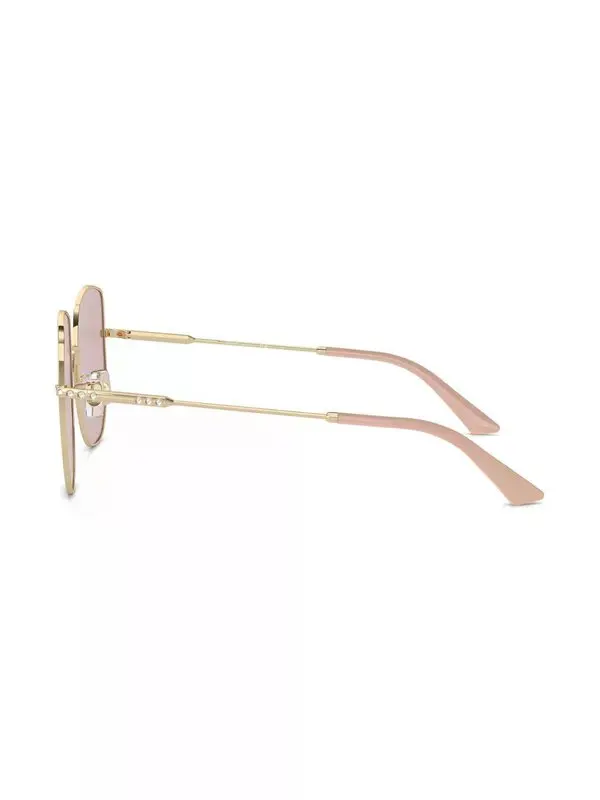 JIMMY CHOO Square-frame Sunglasses
