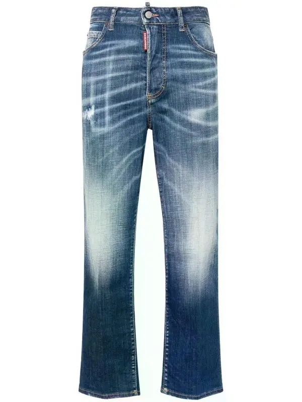 Dsquared2 High-rise Cropped Jeans