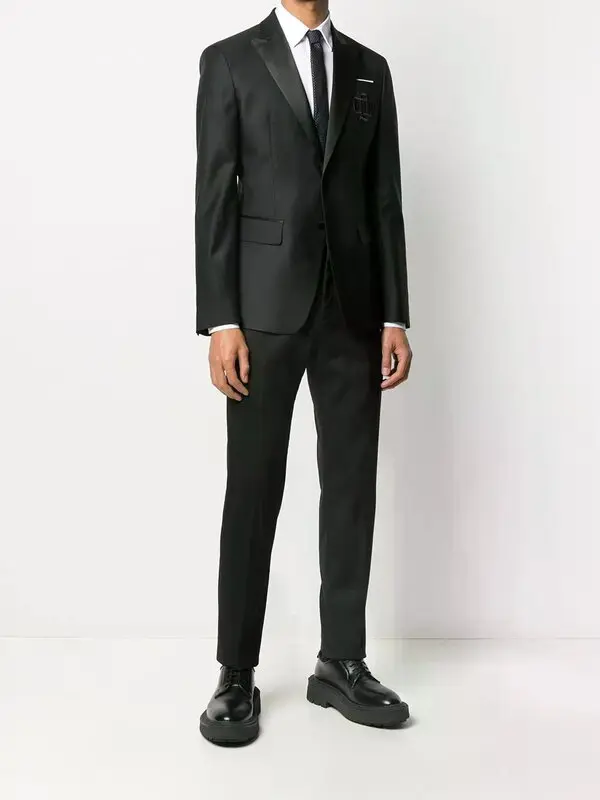 Dsquared2 Embroidered Logo Blazer
