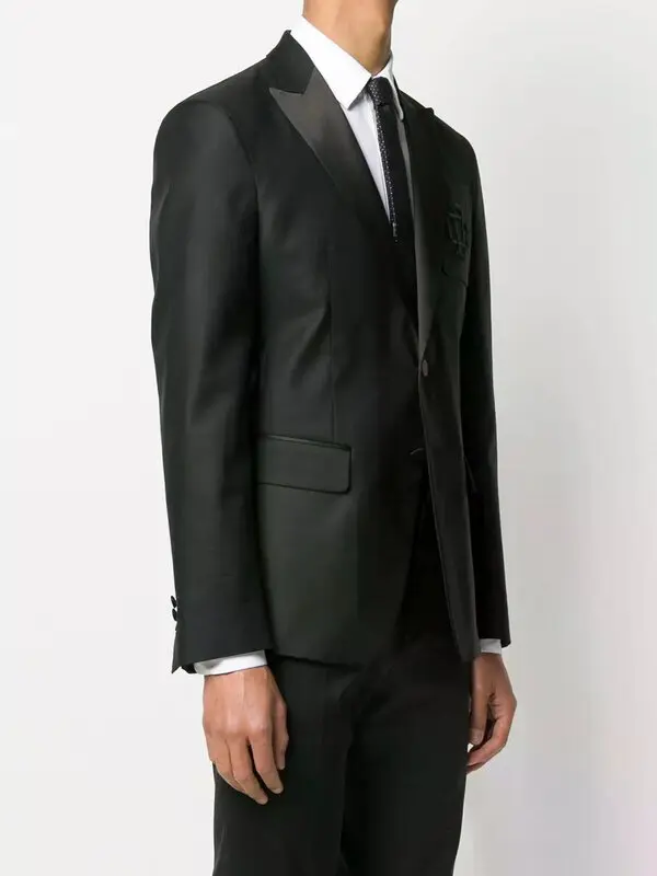 Dsquared2 Embroidered Logo Blazer
