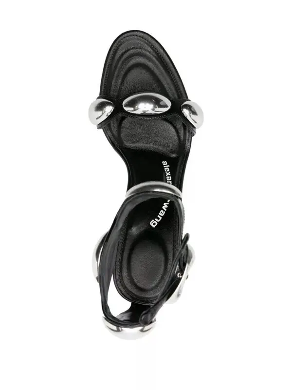 Alexander Wang Dome 105mm Leather Sandals