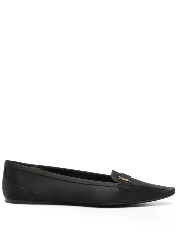 Saint Laurent Poppy Ballet Flats