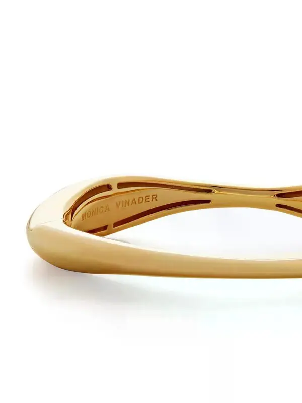 Monica Vinader Nura Reef Wide Bangle Bracelet