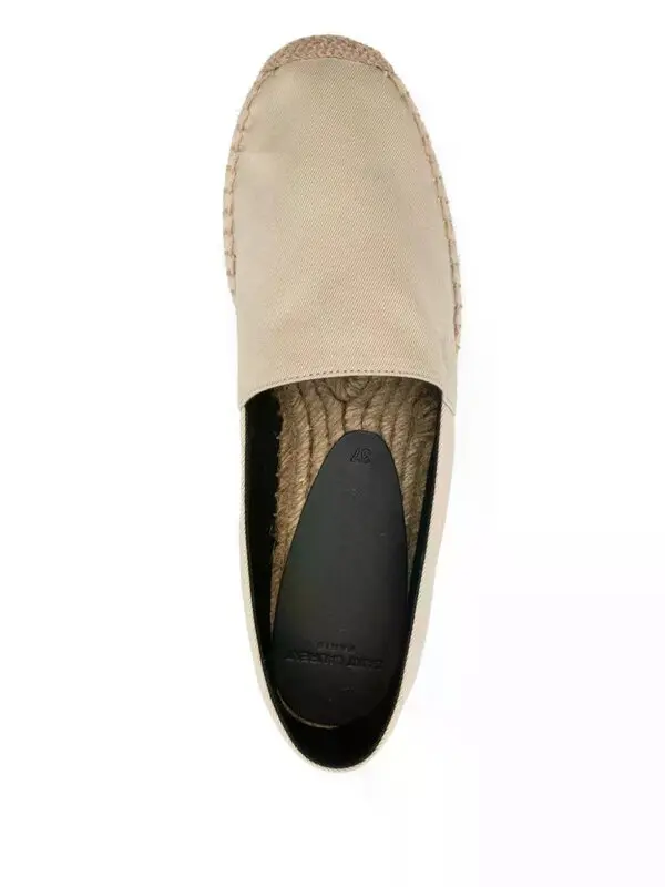 Saint Laurent Cotton Espadrilles - Neutrals