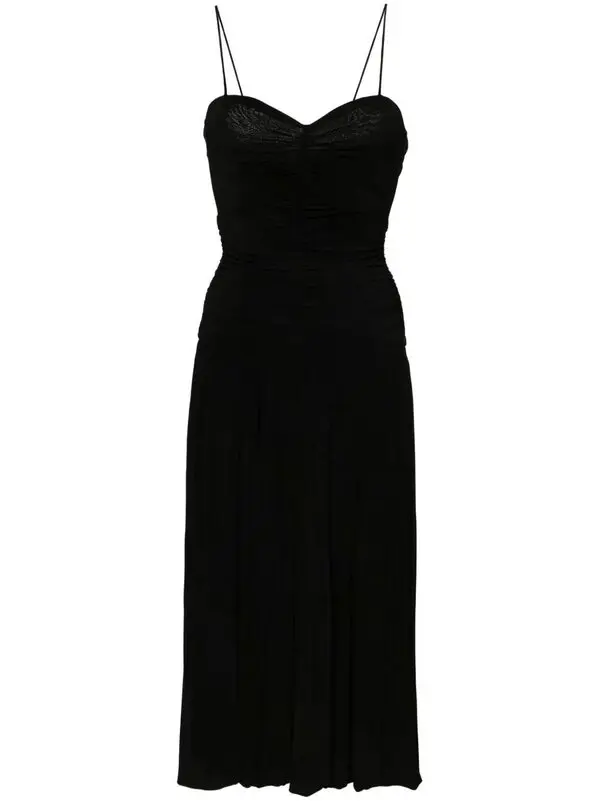Isabel Marant Étoile Elisabeth Ruched Midi Dress