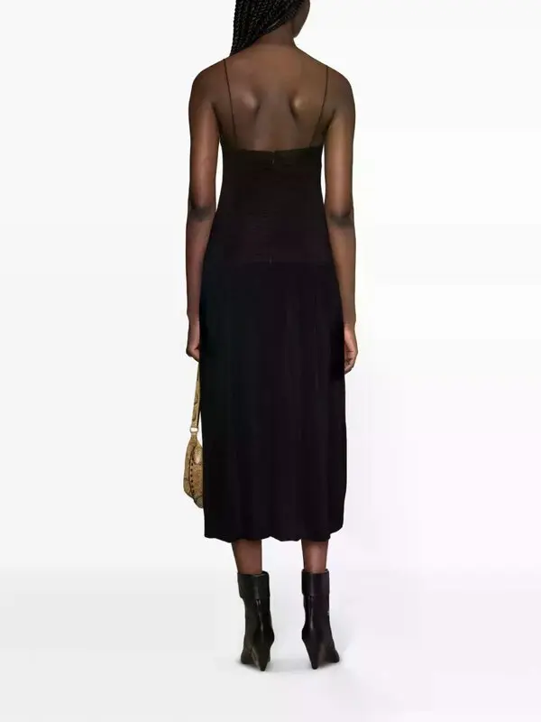 Isabel Marant Étoile Elisabeth Ruched Midi Dress