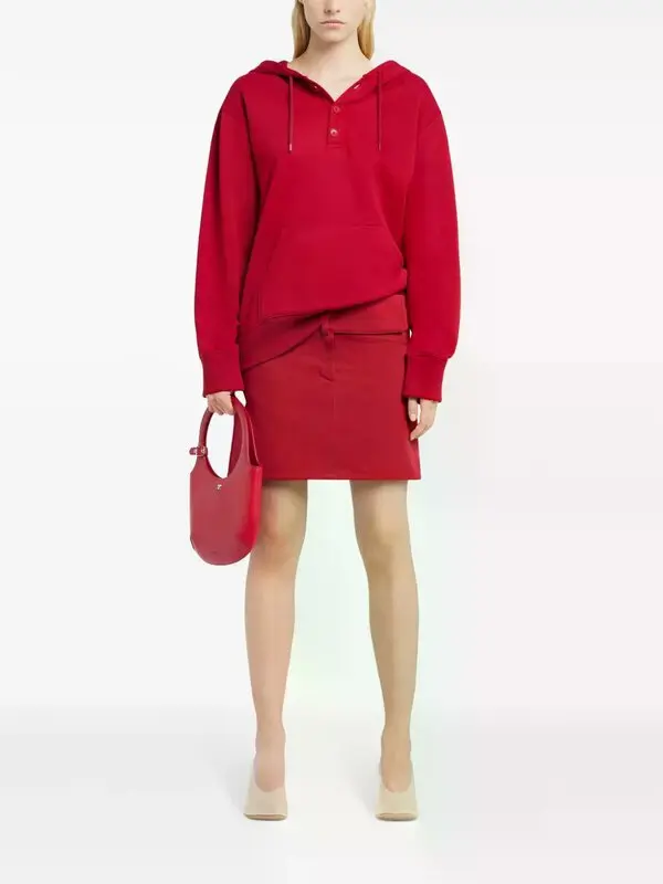 COURREGES Drawstring Hoodie