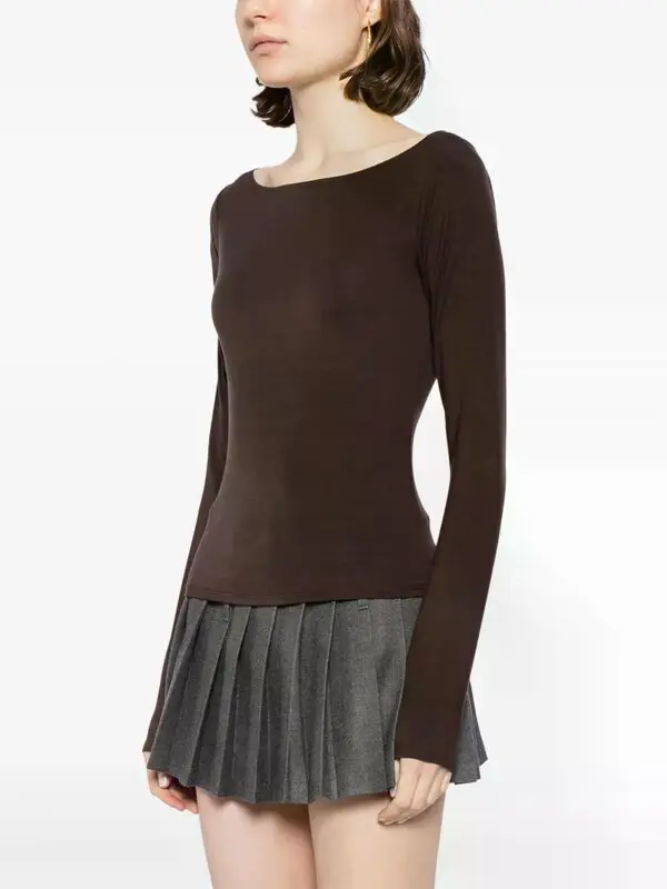 REFORMATION Wiley Boat-neck Top