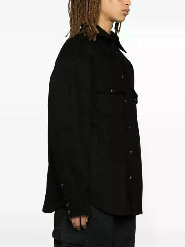 PURPLE BRAND Padded Twill Shirt Jacket