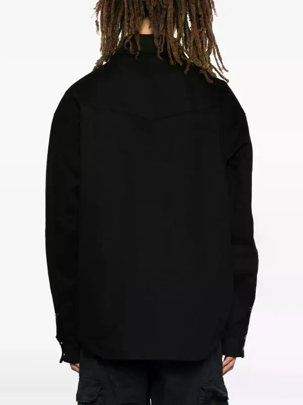 PURPLE BRAND Padded Twill Shirt Jacket