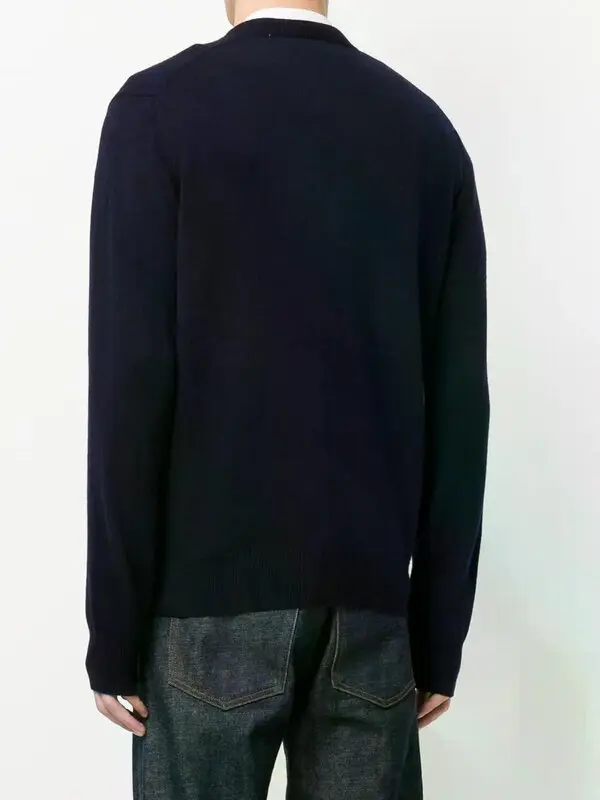 Play Comme Des Garcon V-neck Jumper