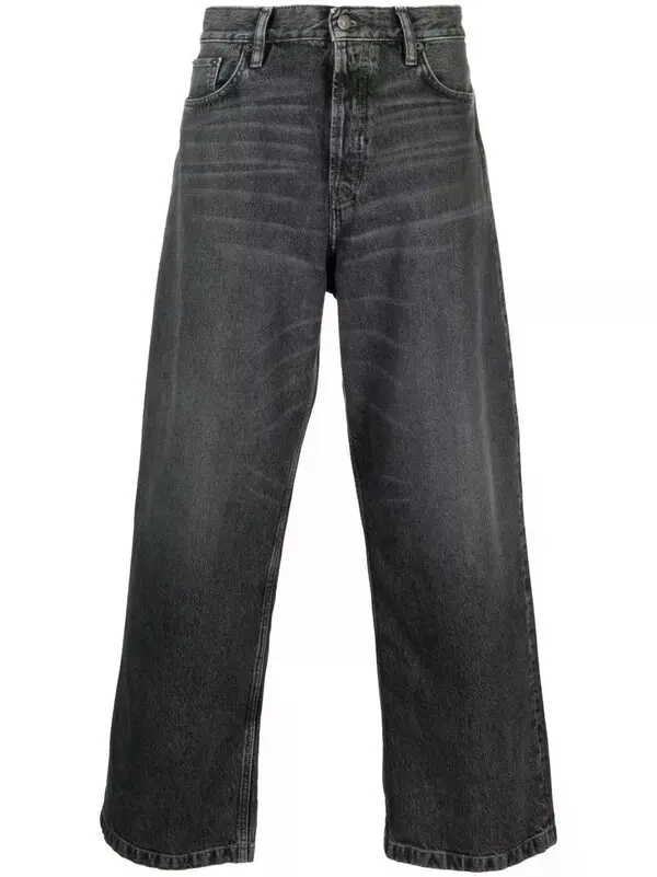 Acne Studios Mid-rise Wide-leg Jeans