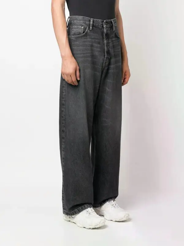 Acne Studios Mid-rise Wide-leg Jeans