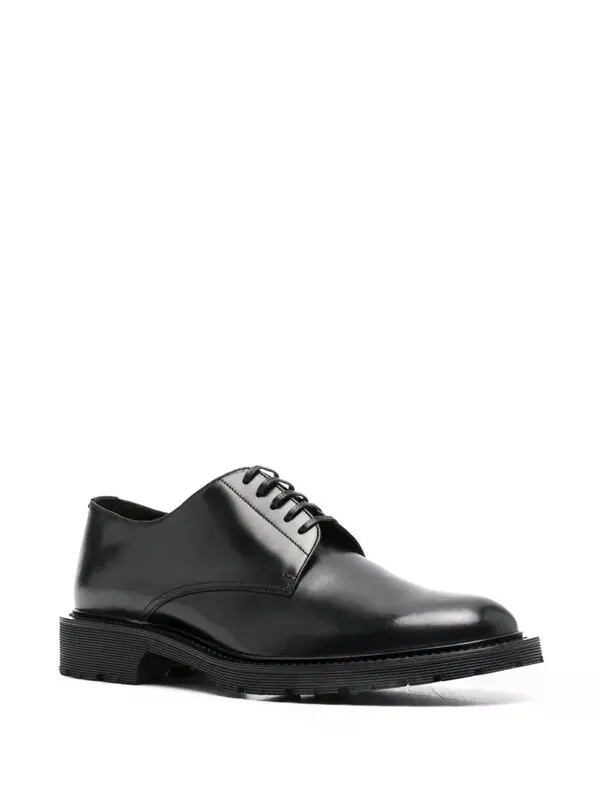 Saint Laurent Vaughn 20 Leather Loafers
