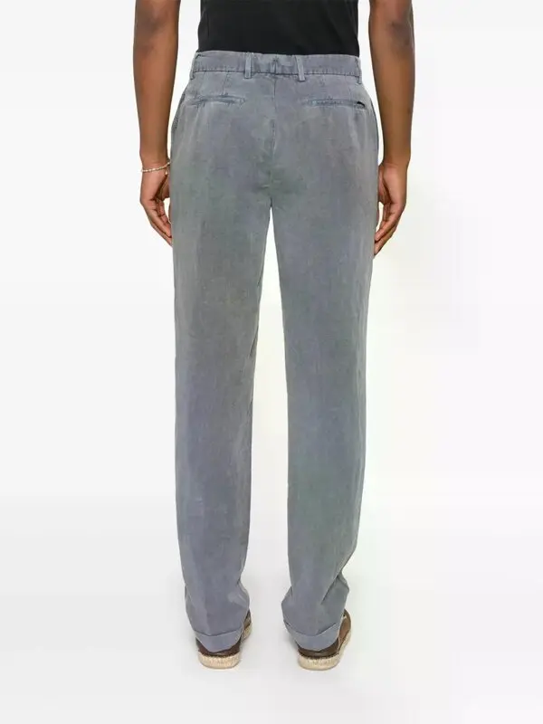 BERWICH Belt-loops Trousers - Blue