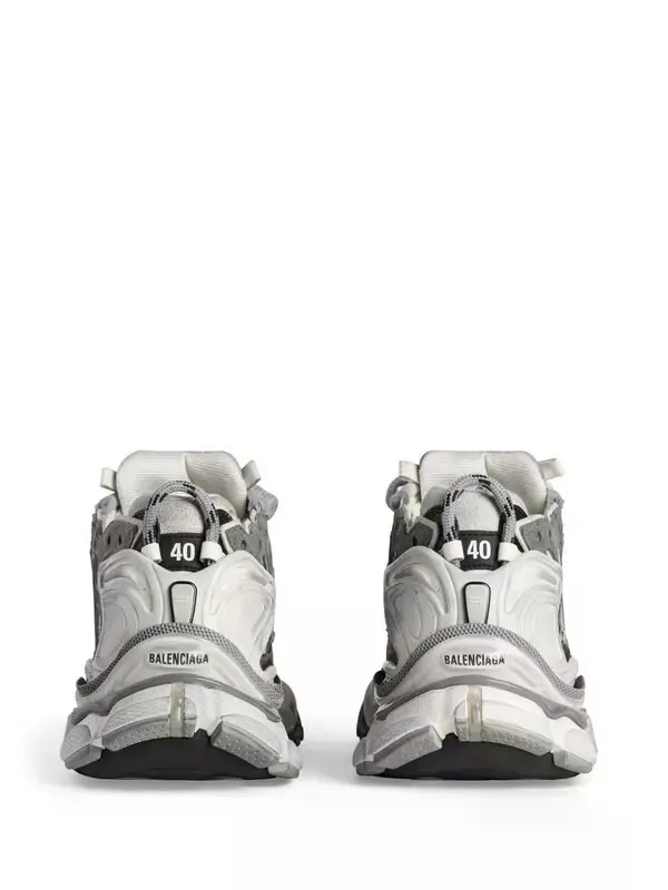 Balenciaga Runner Panelled-design Sneakers - Grey
