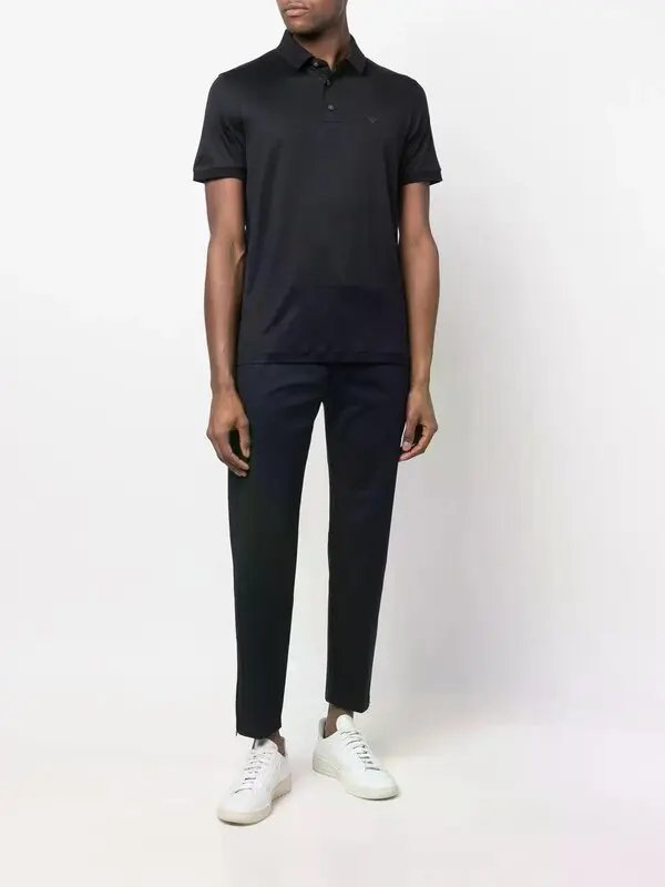 Emporio Armani Logo-print Polo Shirt