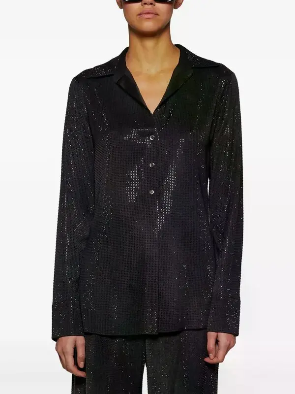 Alexander Wang Hotfix Button-up Shirt