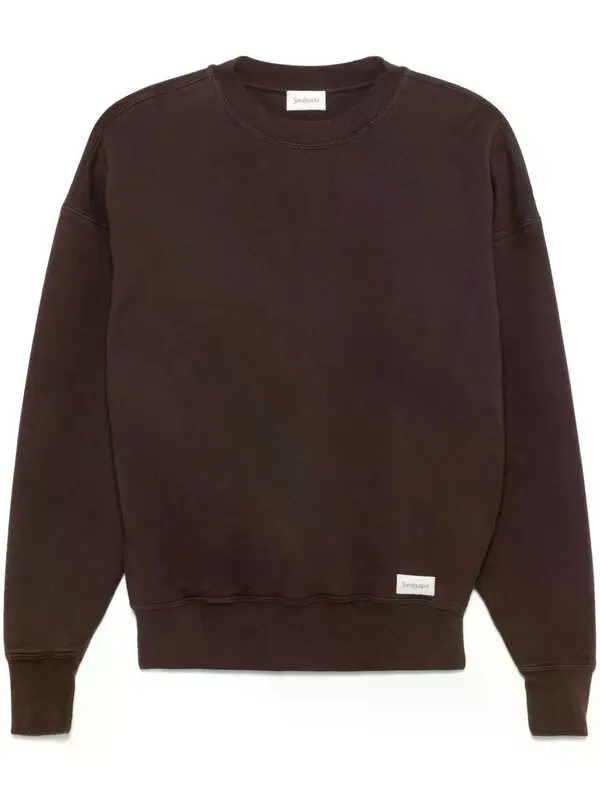 Saint Laurent Cotton Jersey Sweatshirt