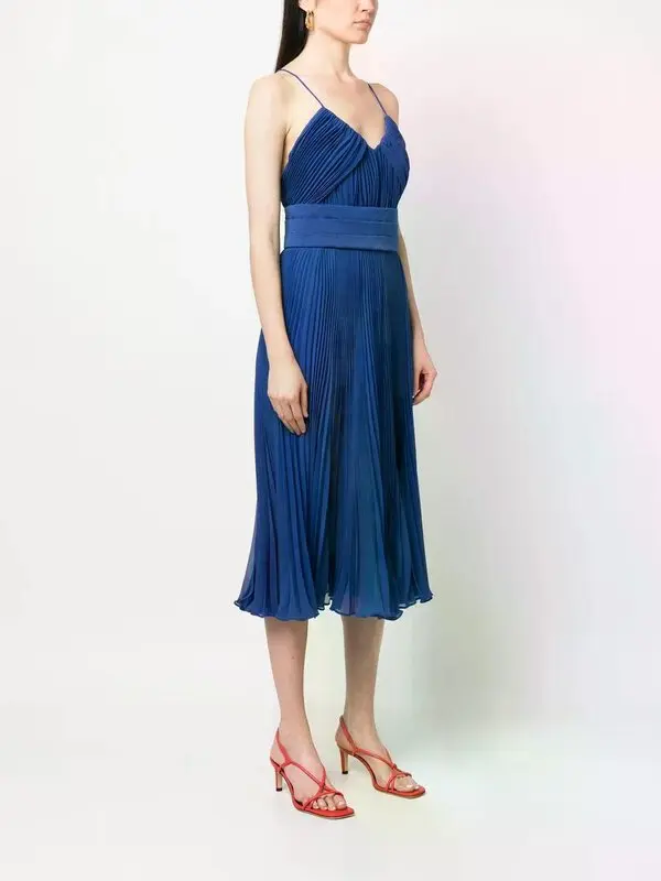 Max Mara Draped Midi Dress
