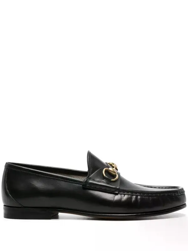 Gucci 1953 Horsebit Leather Loafers - Black