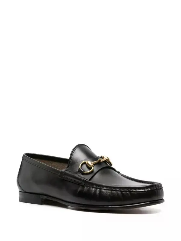 Gucci 1953 Horsebit Leather Loafers - Black