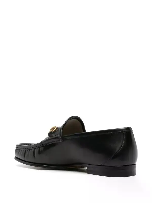 Gucci 1953 Horsebit Leather Loafers - Black