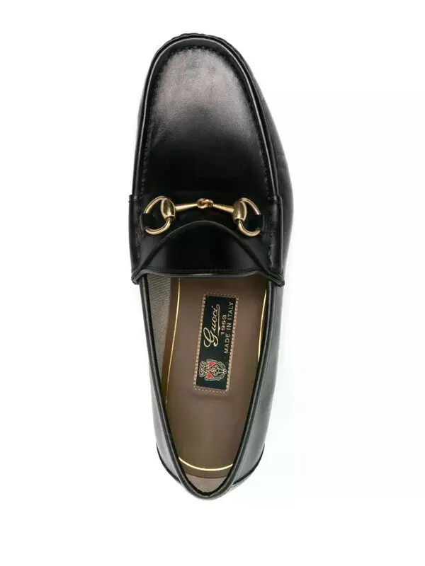 Gucci 1953 Horsebit Leather Loafers - Black