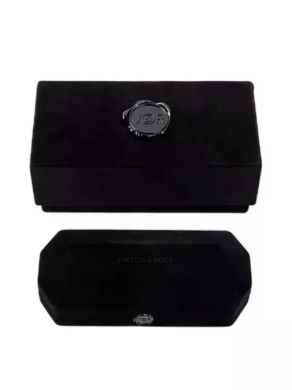 Viktor & Rolf Round-frame Sunglasses - Black