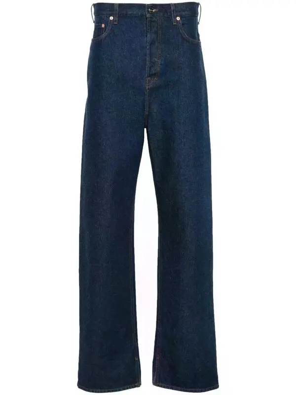 Gucci Logo-patch Straight-leg Jeans