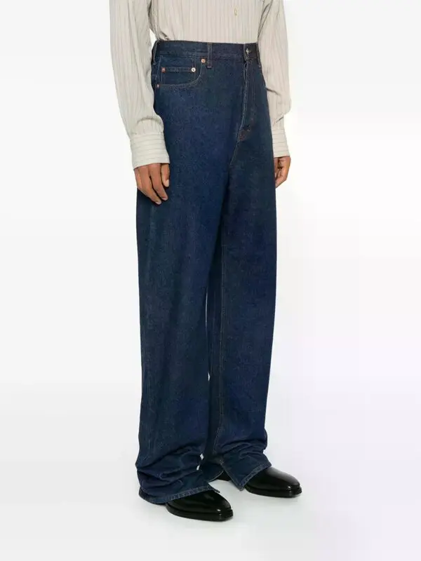 Gucci Logo-patch Straight-leg Jeans