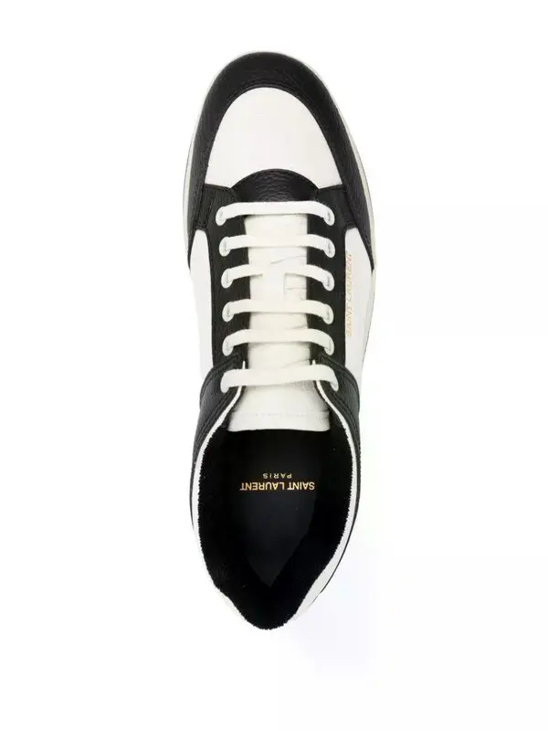 Saint Laurent Sl/61 Lace-up Sneakers - Black
