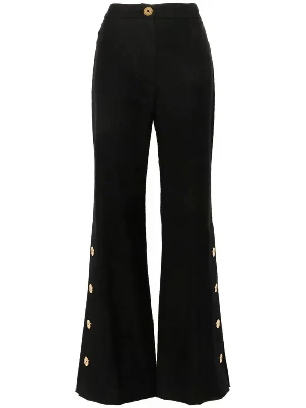 PATOU Tweed Flared Trousers