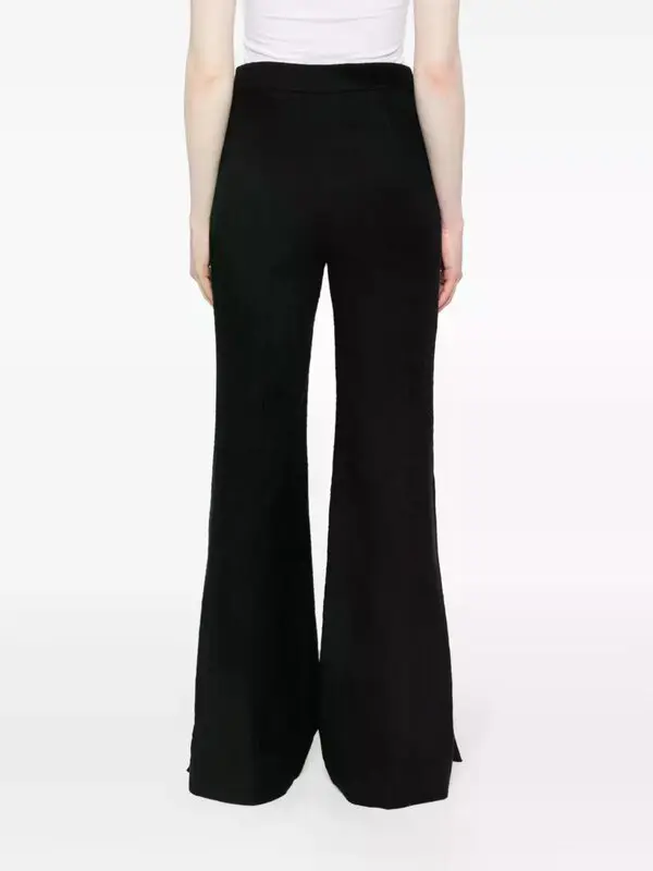 PATOU Tweed Flared Trousers