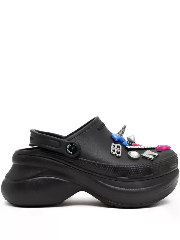 Balenciaga X Crocs Jibbitz Mules
