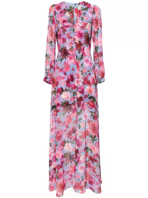 Sachin & Babi Penny Floral-print Gown