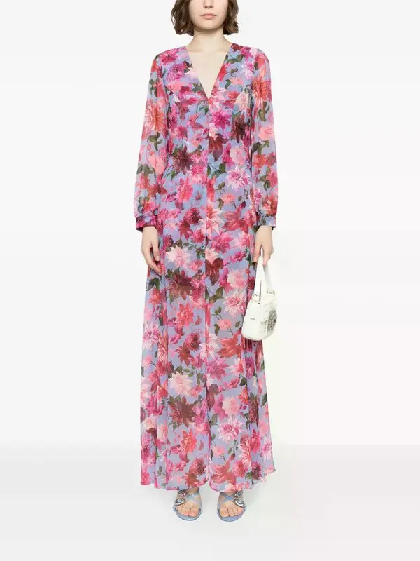 Sachin & Babi Penny Floral-print Gown