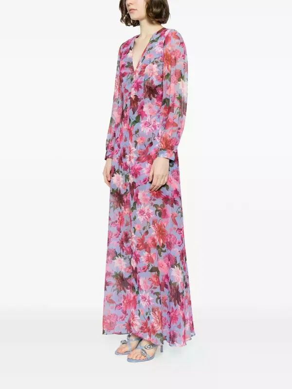 Sachin & Babi Penny Floral-print Gown