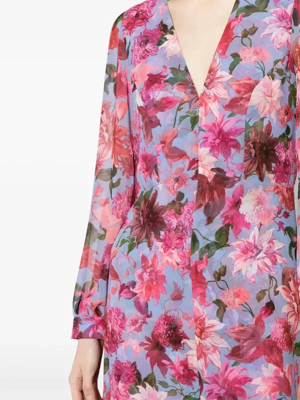 Sachin & Babi Penny Floral-print Gown