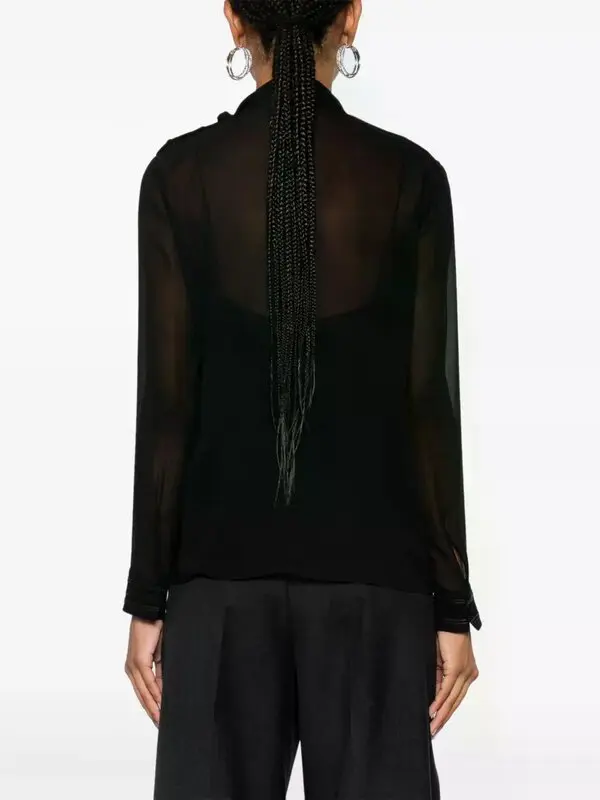 Gucci Silk Georgette Crepe Blouse