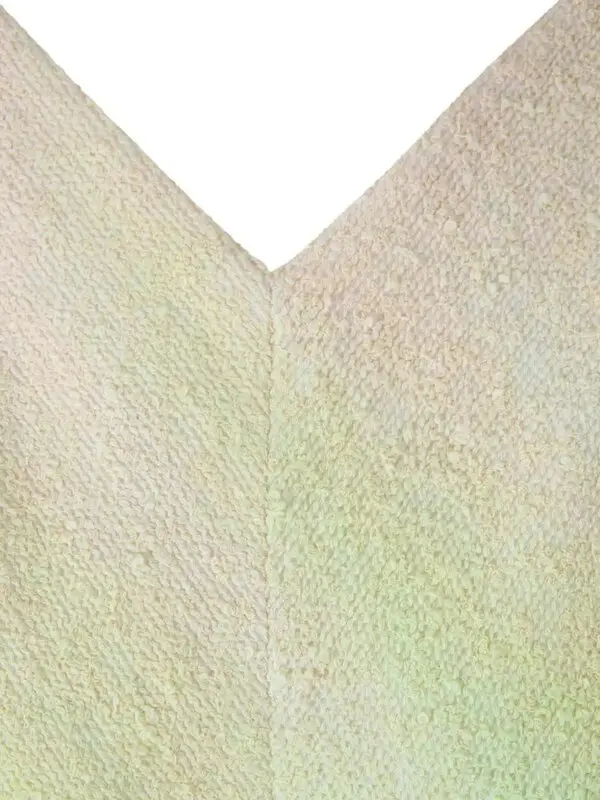 Khaite V-back Flared Skater Dress