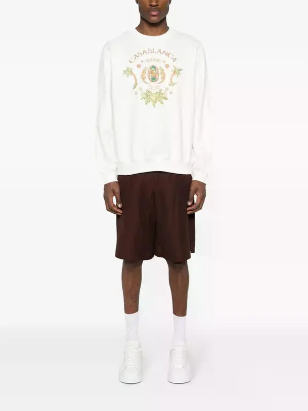 Casablanca Tennis Club Cotton Sweatshirt