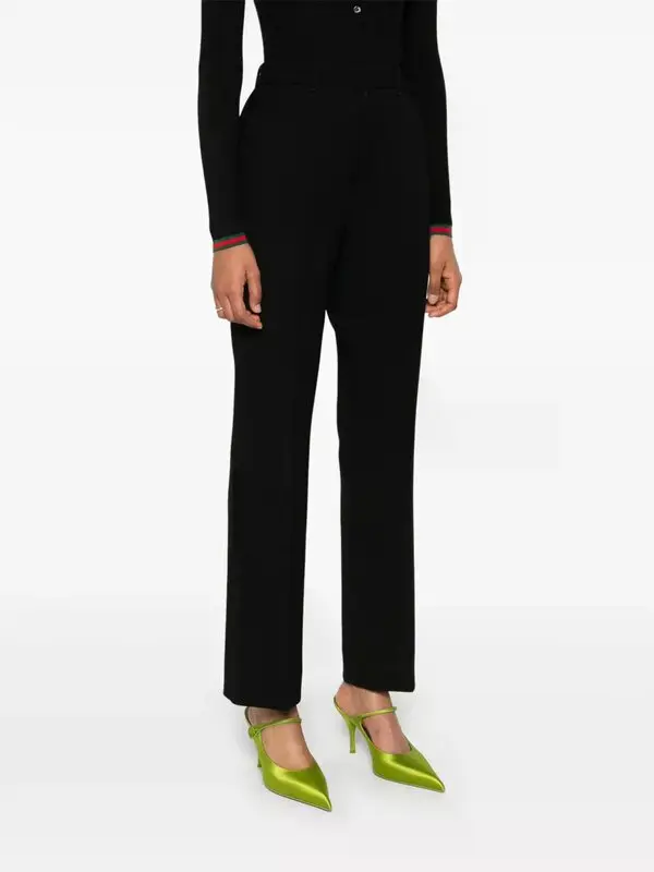 Gucci Crepe Wool Trousers