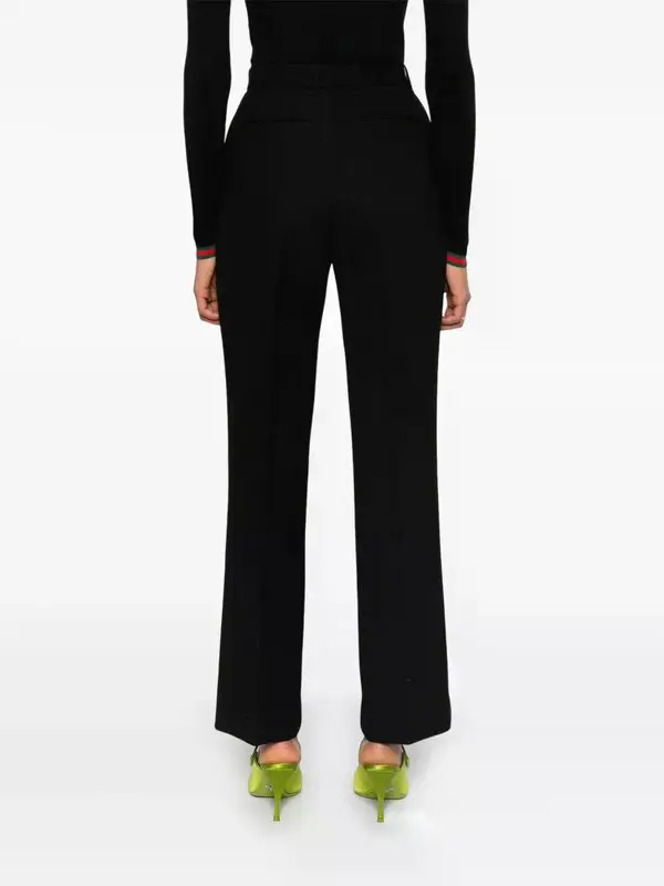 Gucci Crepe Wool Trousers