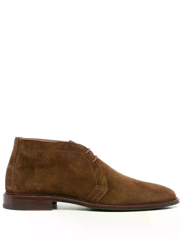 SCAROSSO Suede Desert Boots