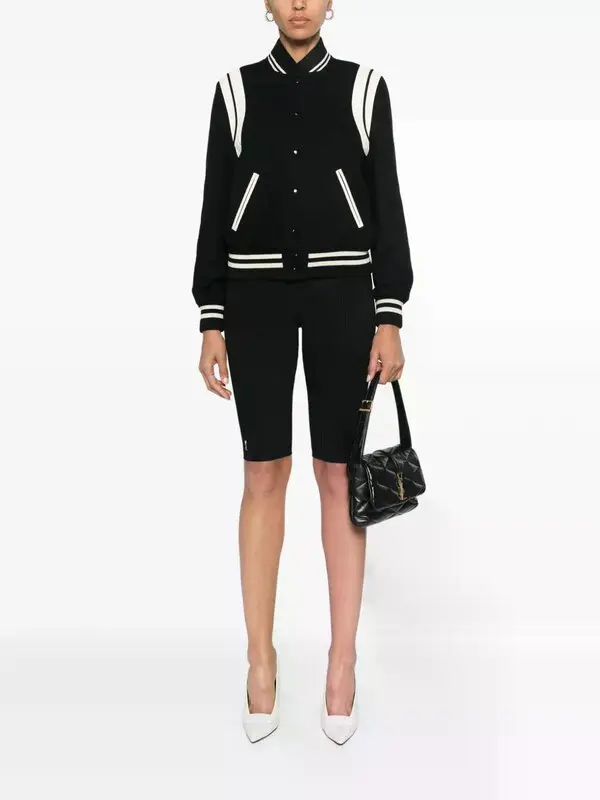 Saint Laurent Stand-up Collar Bomber Jacket