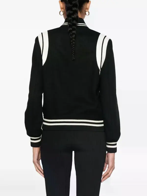 Saint Laurent Stand-up Collar Bomber Jacket